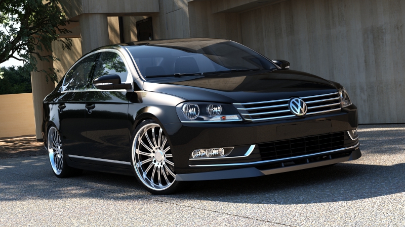 Spoiler Delantero VW PASSAT B7 - Maxtuning Shop