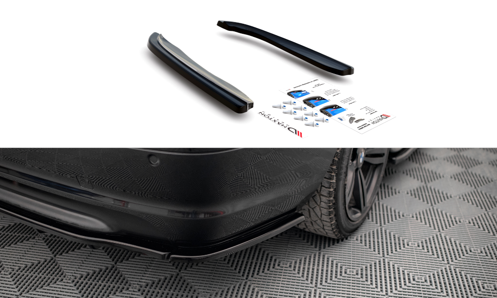 Splitters Traseros BMW 3 E46 MPACK COUPE - Maxtuning Shop